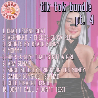 Second Life Marketplace - {BB} Gestures ~ tik tok gestures bundle pt. 4 (unpacker)